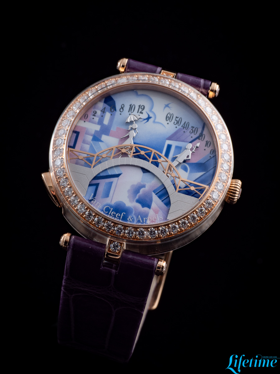 Romantism & Haute Horlogerie in the Van Cleef & Arpels Lady Arpels Pont ...