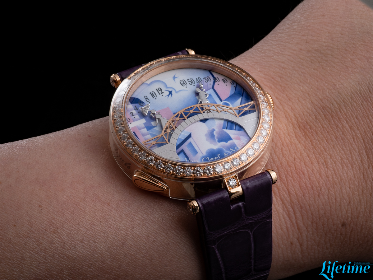 Romantism & Haute Horlogerie in the Van Cleef & Arpels Lady Arpels Pont ...
